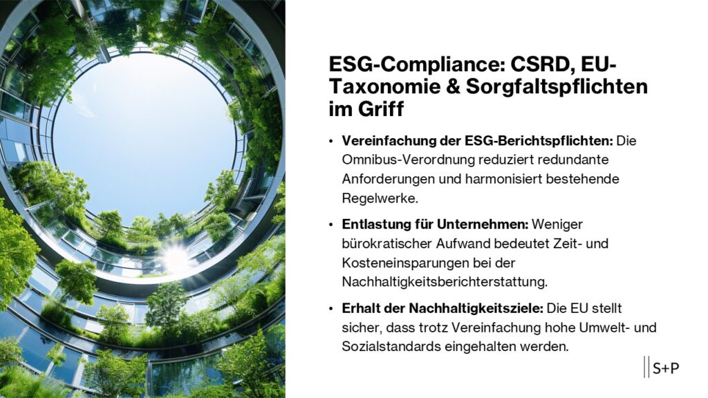 ESG-Risiken & Berichtspflichten 2025/2026 – Was jetzt zählt